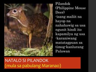 NATALO RIN SI PILANDOK grade7 | PPTX
