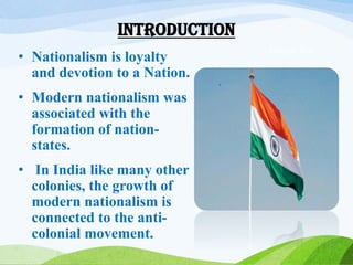 Ppt – Nationalism in India class 10 history ch 1 | PDF