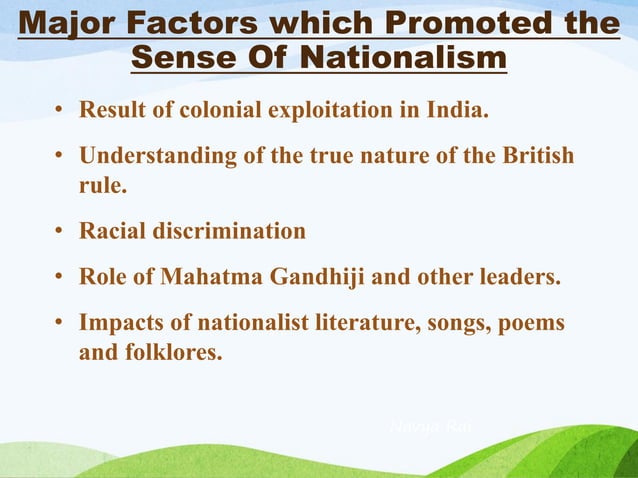Ppt – Nationalism in India class 10 history ch 1 | PPT