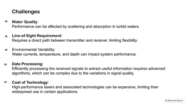 a long distance underwater laser .pptx