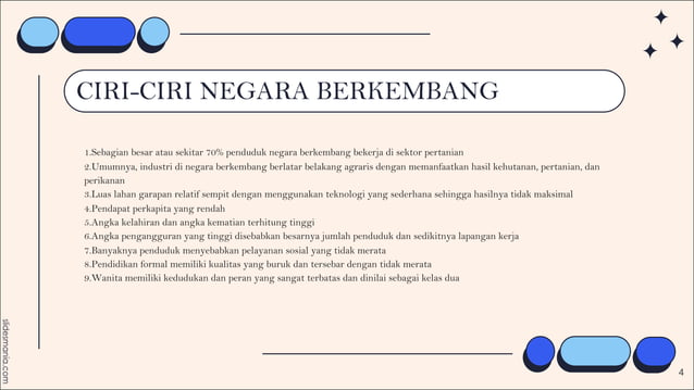 PPT NEGARA BERKEMBANG | PDF