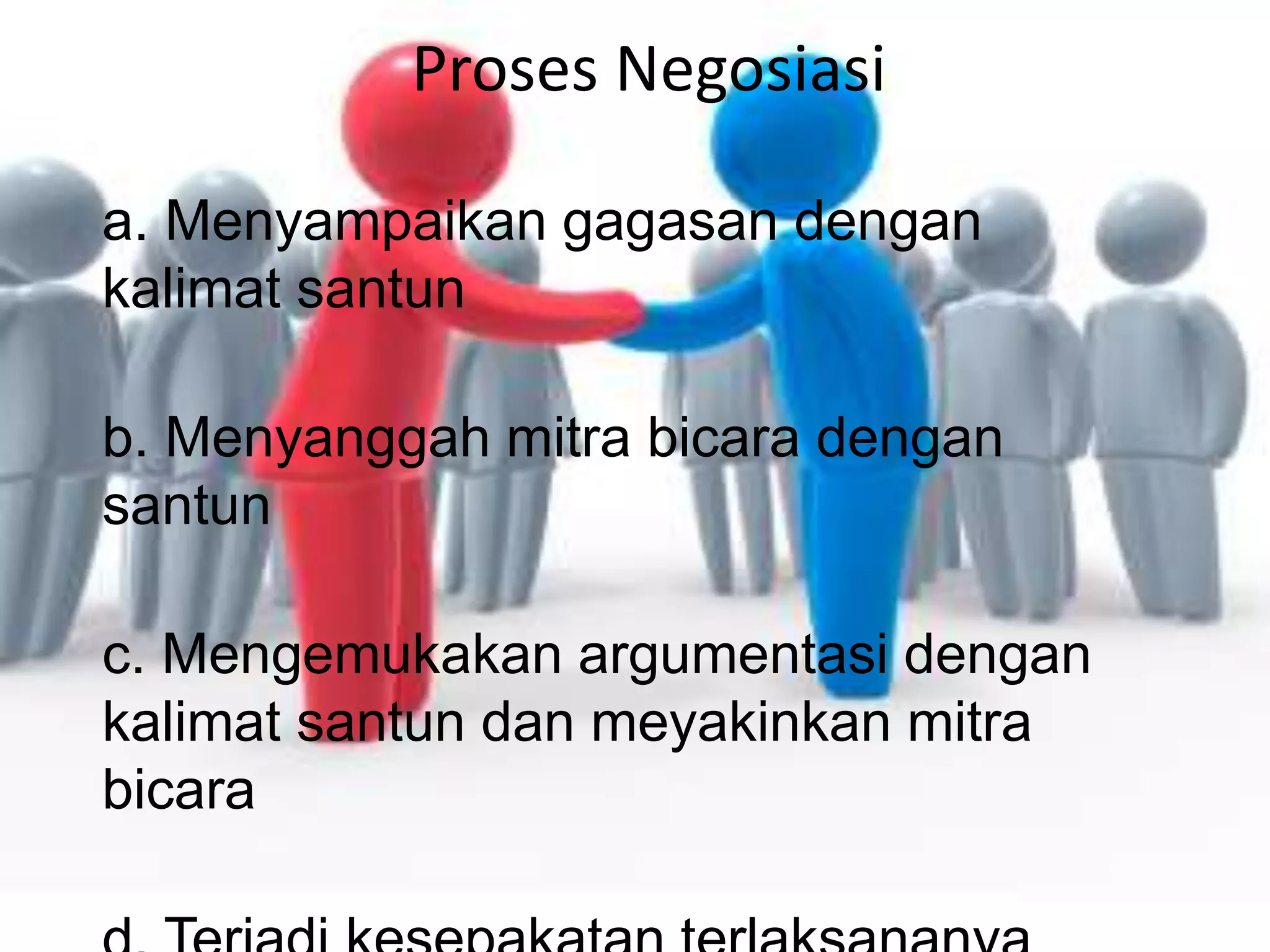 Ppt negosiasi | PPTX