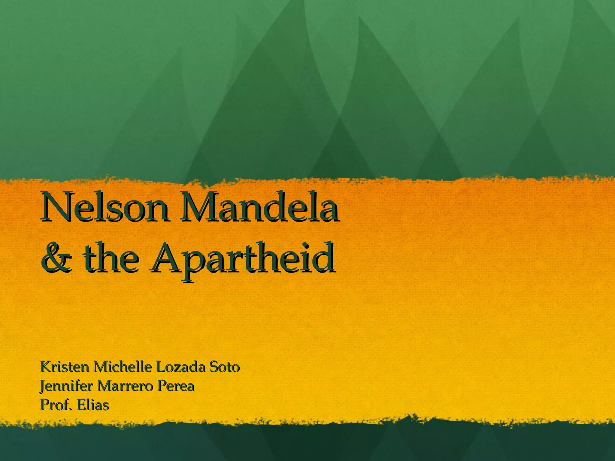 Ppt Nelson Mandela | PPT