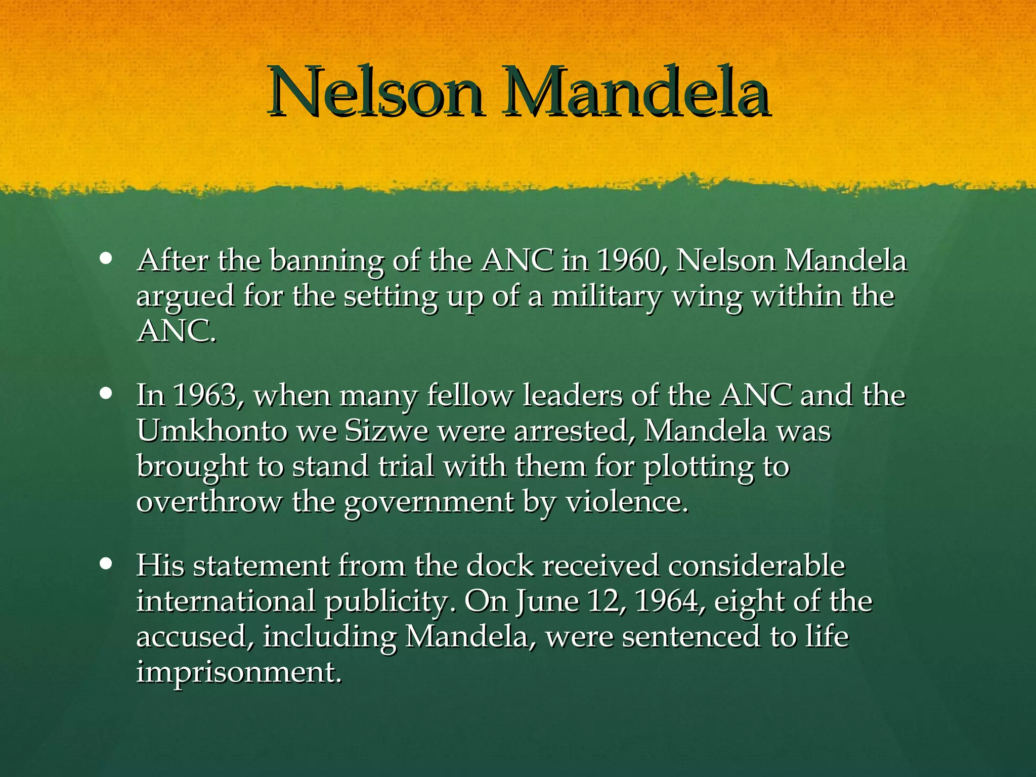 Ppt Nelson Mandela | PPT