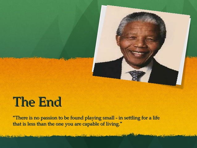 Ppt Nelson Mandela | PPT | Politics