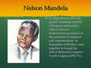 Ppt Nelson Mandela | PPT