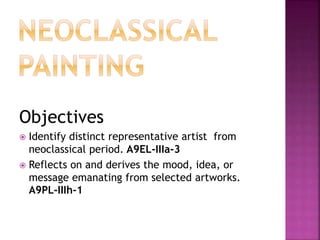 Ppt neoclassical | PPTX