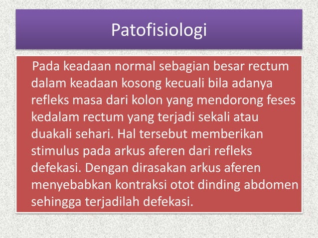 Ppt neontus tentang obstipasi | PPTX