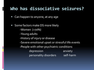 non epileptiform seizures | PPTX