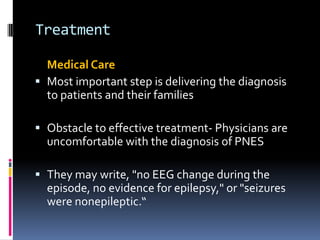 non epileptiform seizures | PPTX