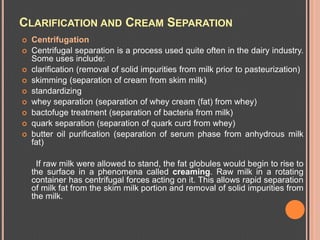 water treatment and diary technology | PPTX