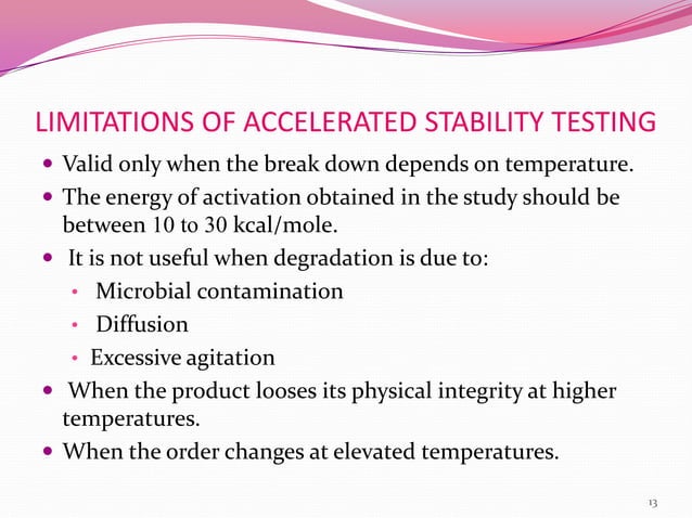 ACCELERATED STABILITY STUDY | PPTX | Pharmaceutical Industry | Industries