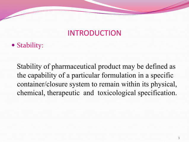 ACCELERATED STABILITY STUDY | PPTX | Pharmaceutical Industry | Industries