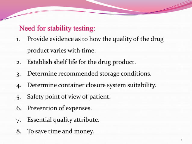 ACCELERATED STABILITY STUDY | PPTX | Pharmaceutical Industry | Industries