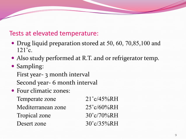 ACCELERATED STABILITY STUDY | PPTX | Pharmaceutical Industry | Industries