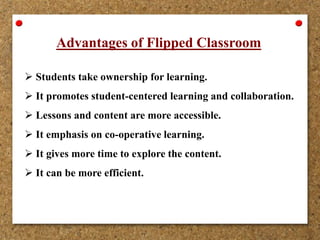 FLIPPED CLASSROOM,ppt | PPTX