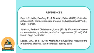 Single-subject Experimental Research | PPTX