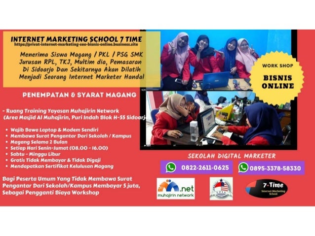 0895-3378-58330 | Magang Smk Multimedia Sidoarjo | PPTX