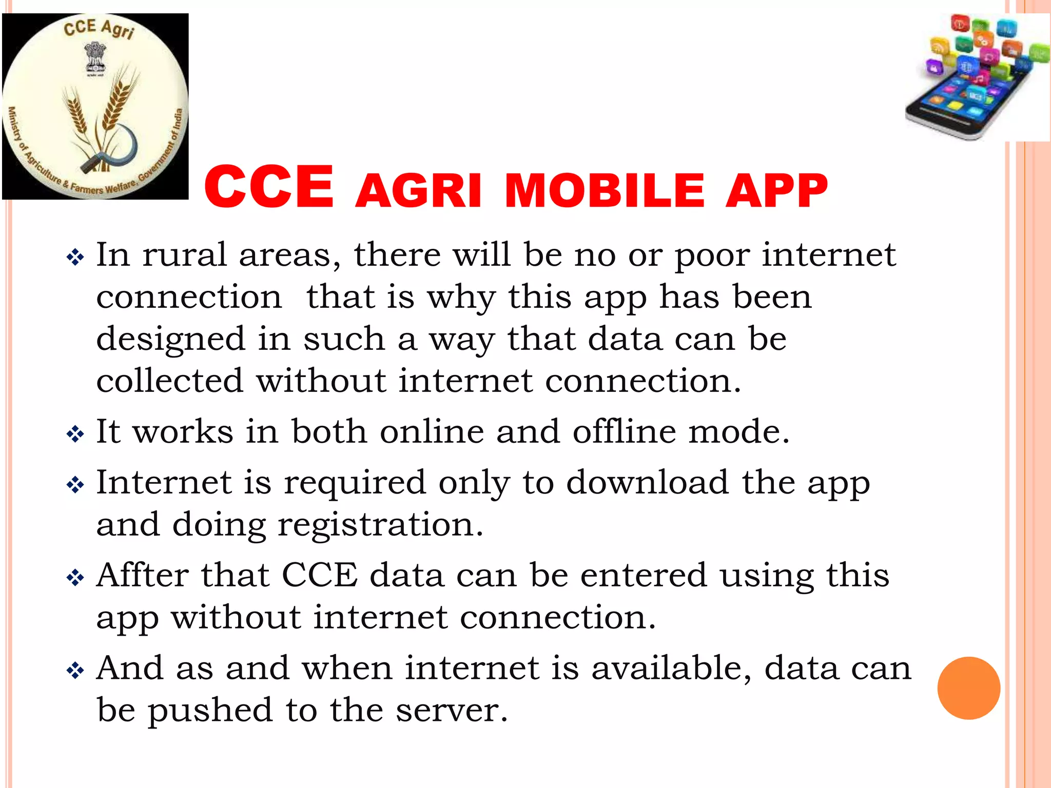 Mobile apps in Agriculture | PPTX