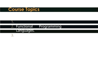 Introduction of Paradigms programming languages | PPTX