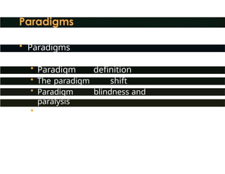 Introduction of Paradigms programming languages | PPTX