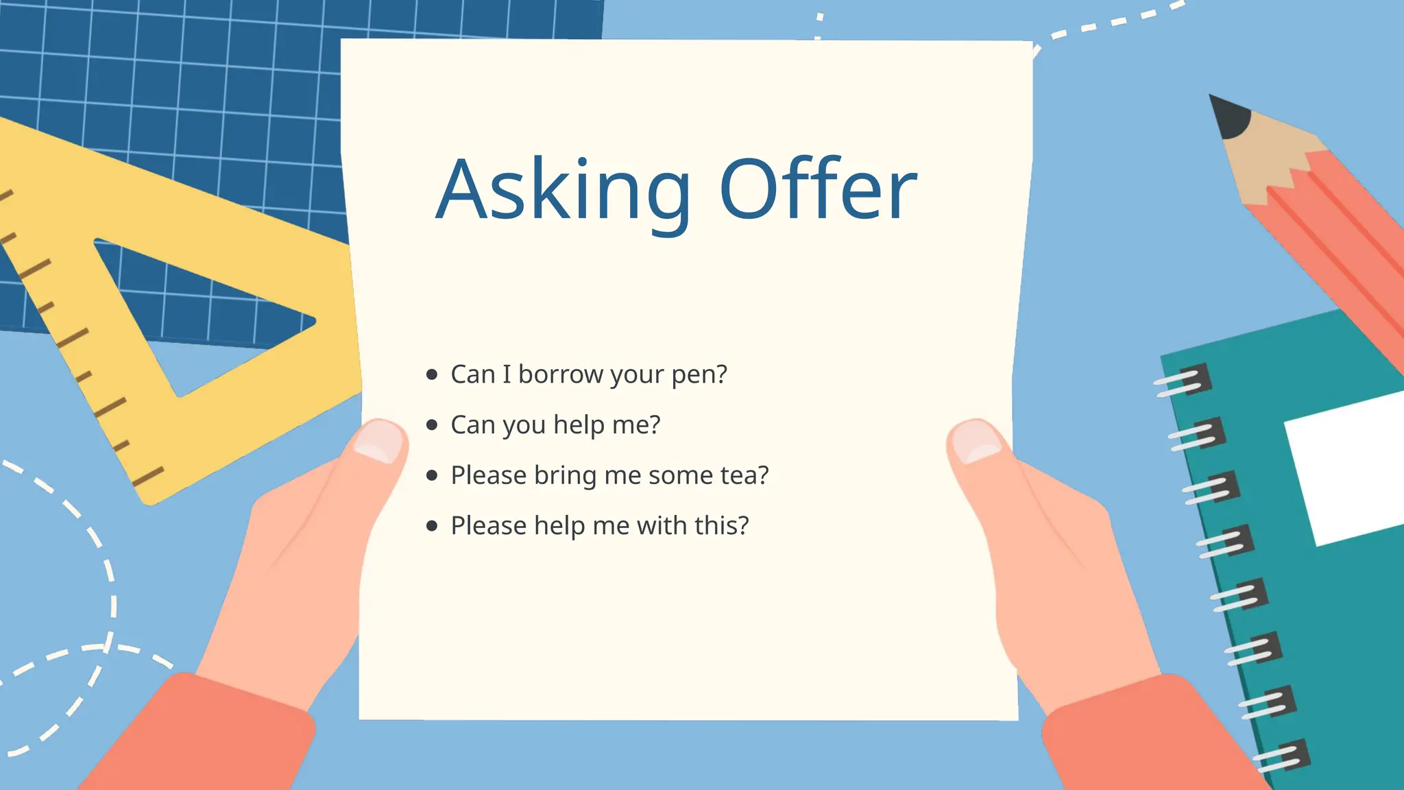 PPT about offer and suggestion to students | PPTX