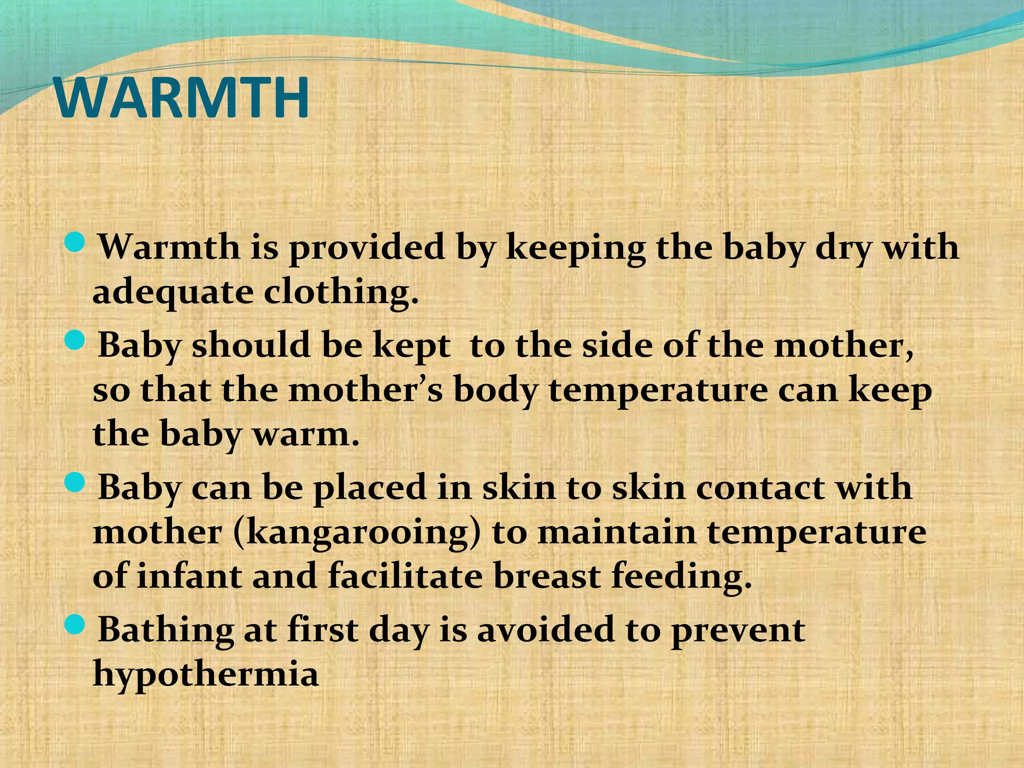 NEWBORN CARE | PPT