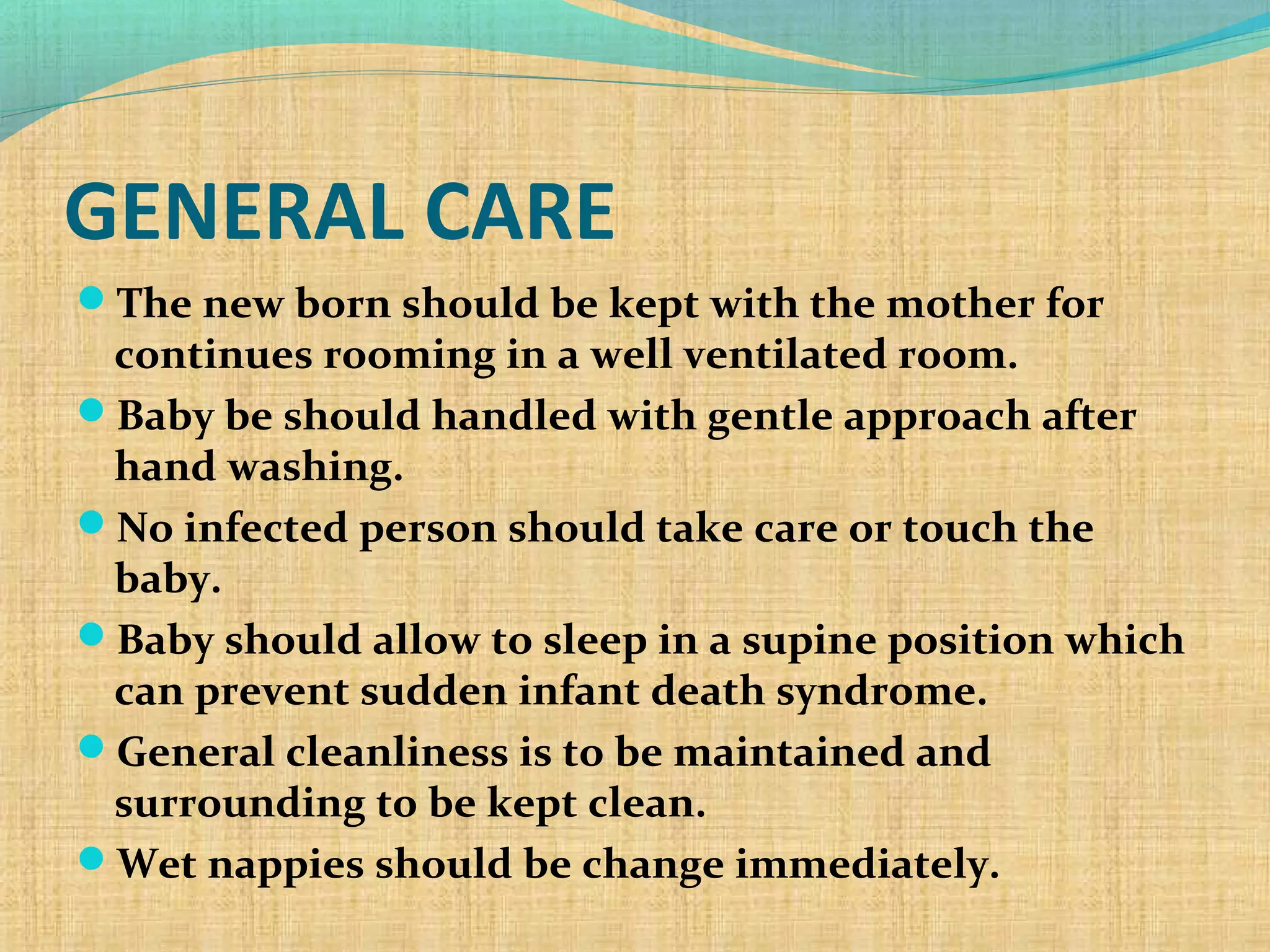 NEWBORN CARE | PPT