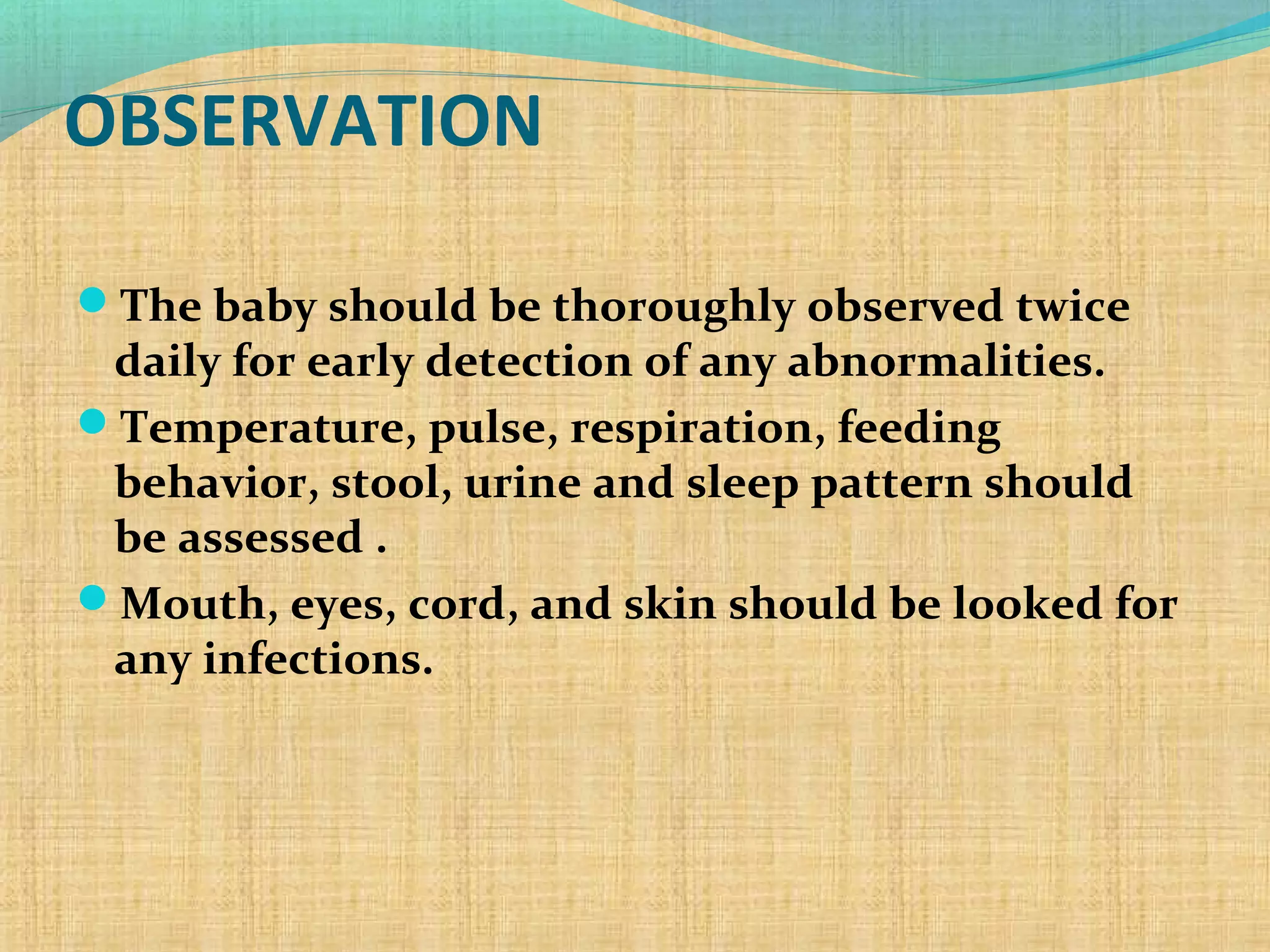 NEWBORN CARE | PPT