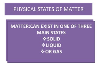 Ppt nicole michelle valdes physical states of matter | PPT