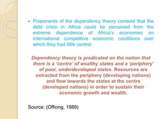 Role of IMF and Nigerian debt crisis | PPT