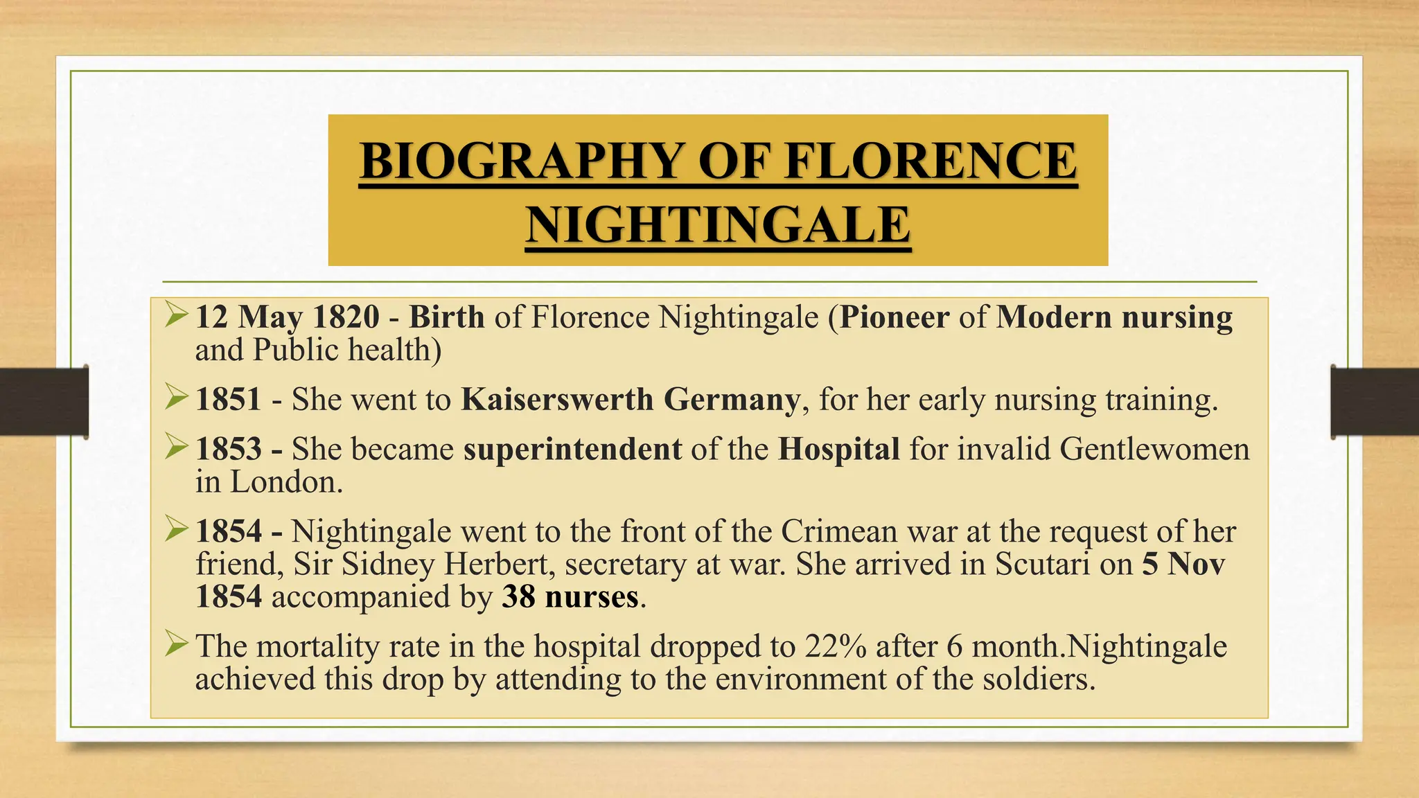 PPT NIGHTINGALE THEORY AND IT’S APPLICATION final.pptx