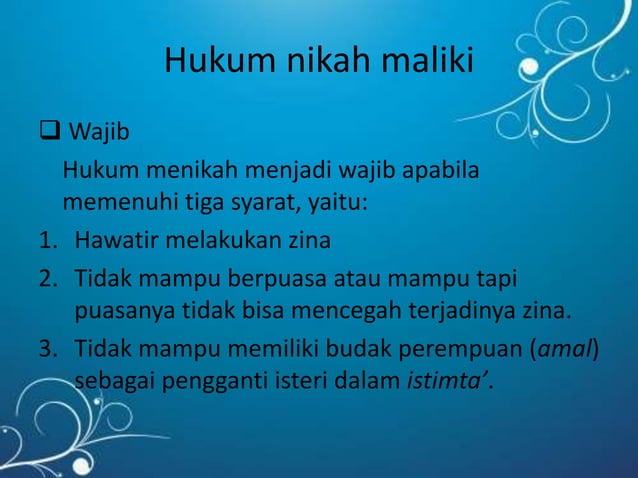 PPT Nikah 4 Mazhab | PPT
