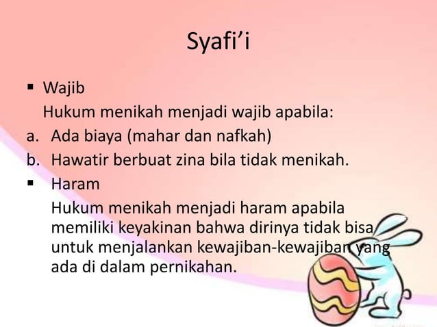 PPT Nikah 4 Mazhab | PPT