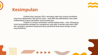 contoh PPT Praktik Kerja Lapangan .pptx