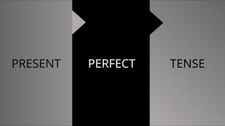 Present Perfect Tense Powerpoint Demonstration | PPTX