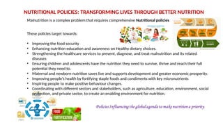 ROLE OF FOOD AND NUTRITION POLICIES IN BUILDING CAREER OPPORTUNITIES | PPTX