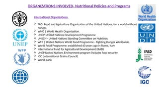 ROLE OF FOOD AND NUTRITION POLICIES IN BUILDING CAREER OPPORTUNITIES | PPTX