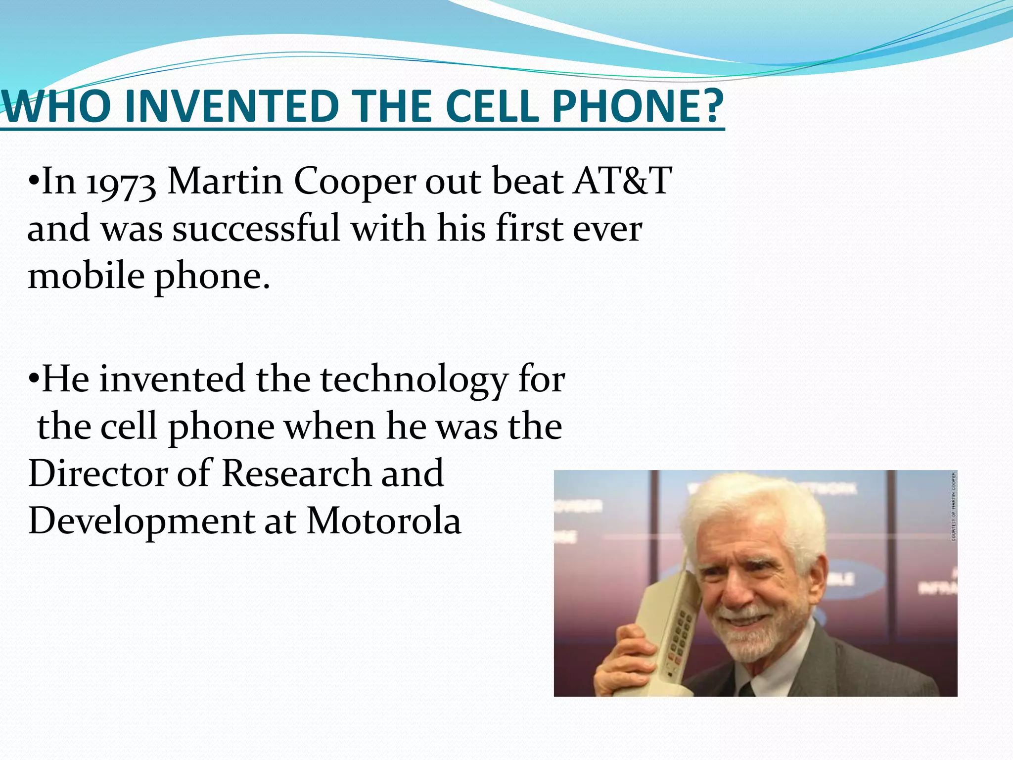 The evolution and future of cellphone | PPTX