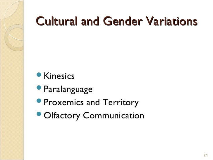 Ppt non verbal communication