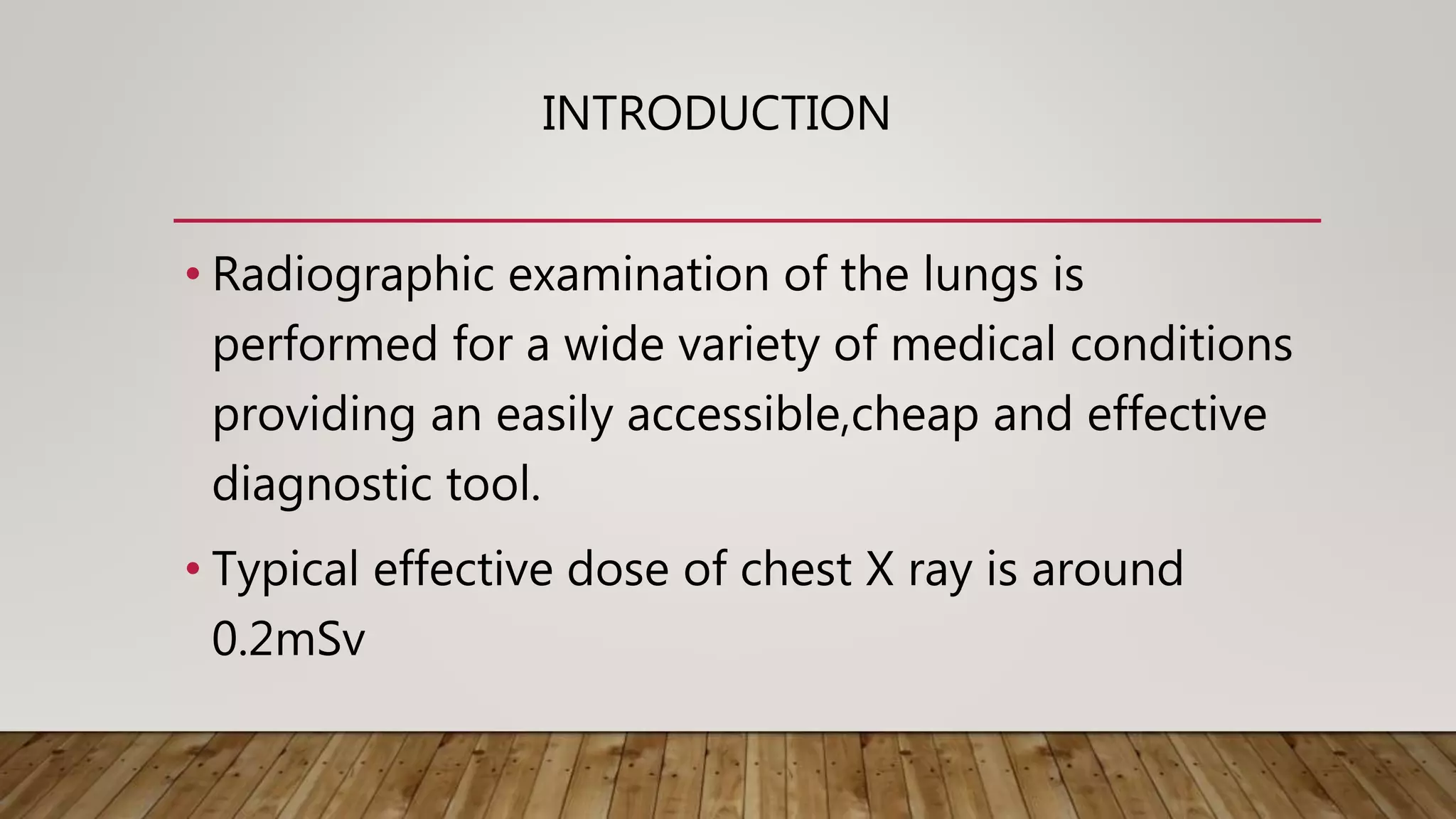 Normal chest X ray radiography interpretation | PPTX