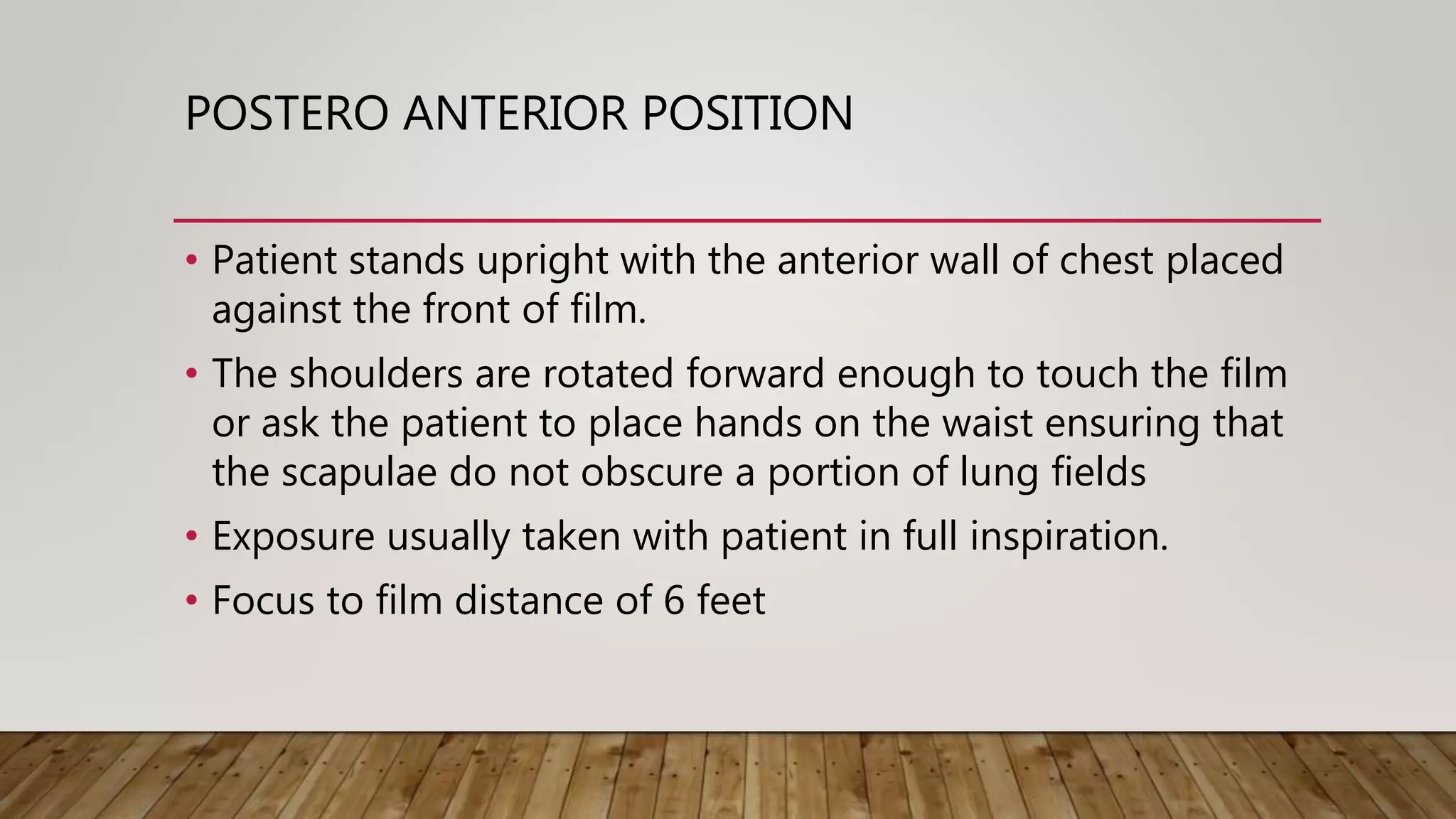 Normal chest X ray radiography interpretation | PPTX