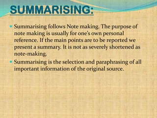 PPT NOTE MAKING for class students india | PPT