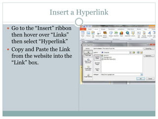 Power Point Presentation Notes | PPT