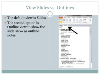 Power Point Presentation Notes | PPT