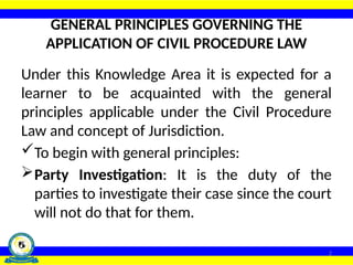 PPT NOTES KA 3. Guide notes civil procedurepptx | PPTX