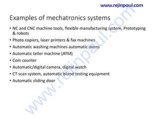 PPT Notes MECHATRONICS - Unit Notes.pdf