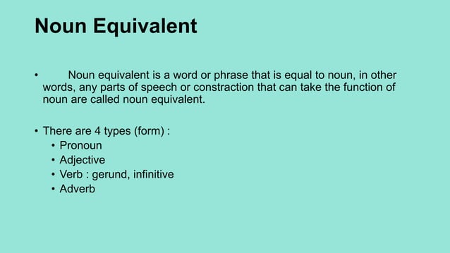 Ppt noun clause | PPTX | Chemistry | Science
