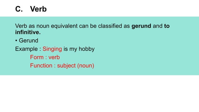 Ppt noun clause | PPTX | Chemistry | Science