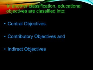 Ppt nsg educational objectives | PPTX